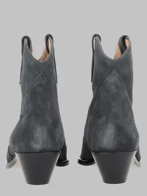 Isabel Marant Étoile Dewina Suede Boots - Black