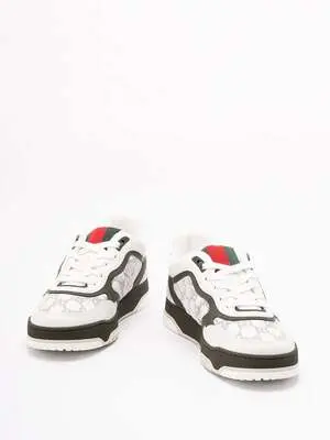 Gucci Re-web Calf Leather Sneakers - Multicolor