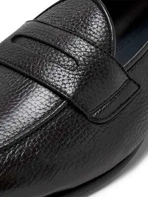 Brioni Penny Appia Leather Loafers