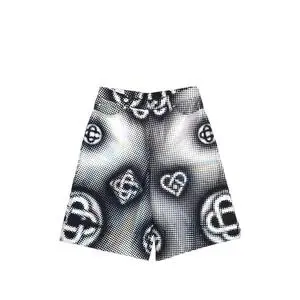 Casablanca Denim Shorts - Black