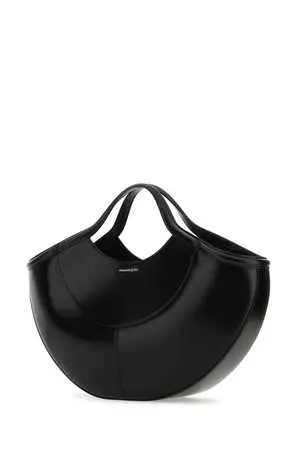 Alexander McQueen Leather The Cove Shopping Bag