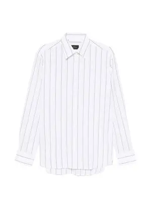 Brioni Striped Cotton Shirt - Multicolor