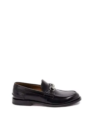 Gucci Leather Horsebit Loafers