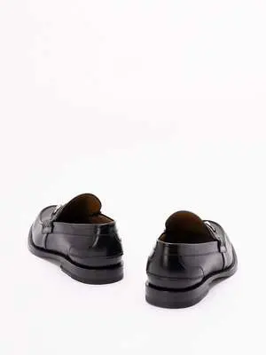 Gucci Leather Horsebit Loafers