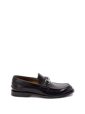 Gucci Leather Horsebit Loafers - Multicolor