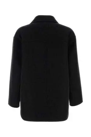 Fendi Flannel Blazer - Black