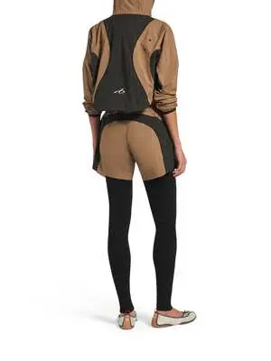 Balenciaga Techwear Cropped Jacket In Camel