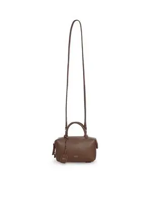 Max Mara Leather Top Handle Bag - Brown