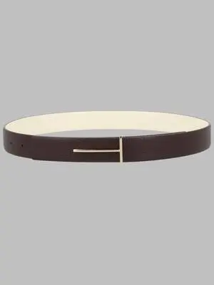 TOM FORD Cintura Con Fibbia T - Brown