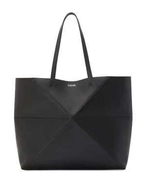 Loewe Puzzle Fold Large Leather Tote - Multicolor