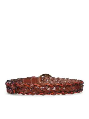 Etro Woven Leather Belt
