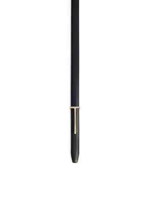 TOM FORD Thin Brushed Leather Belt