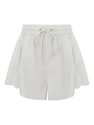 Zimmermann Daylight Cotton Shorts - Multicolor