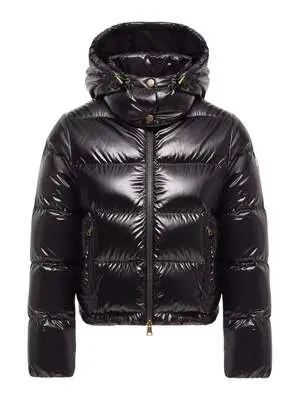 Moncler Niveole Short Nylon Down Jacket - Black