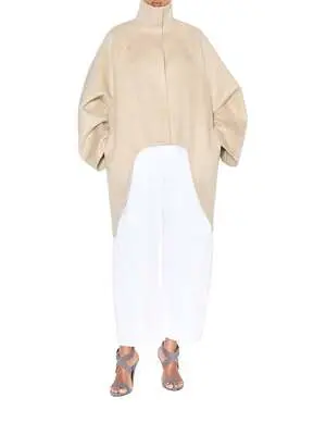 Alaïa Asymmetrical Cashmere Coat