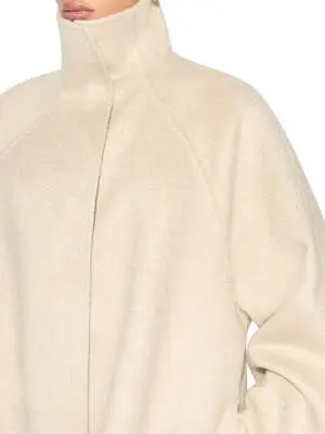 Alaïa Asymmetrical Cashmere Coat