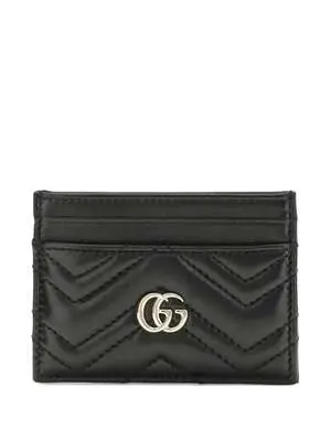 Gucci Gg Marmont Leather Card Case - Multicolor