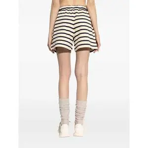 Moncler Neutrals Shorts Knee-length Shorts - Cream