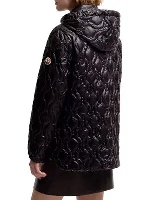 Moncler Geometric Quilted Down Jacket