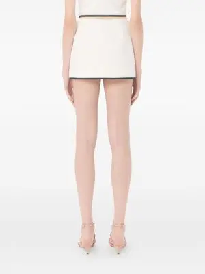 Valentino Garavani Cotton Tweed Skirt Pants - Multicolor