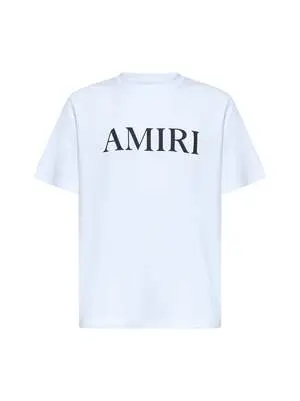 Amiri Logo Cotton T-shirt - Multicolor