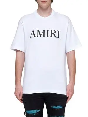 Amiri Logo Cotton T-shirt - Multicolor