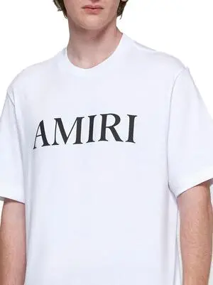 Amiri Logo Cotton T-shirt - Multicolor