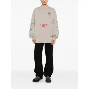 Balenciaga Grey T-shirts & Vests T-shirts