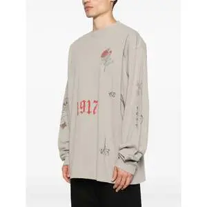 Balenciaga Grey T-shirts & Vests T-shirts