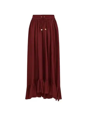 Zimmermann Aster Silk Maxi Skirt - Multicolor