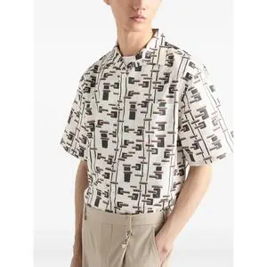 Prada Neutrals Shirts - Cream