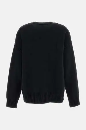 AMI Paris Contrast De Coeur Crewneck Sweater