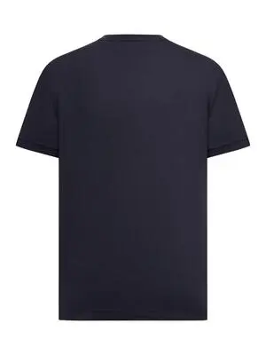 Stone Island Short-sleeve T-shirt With Compass Patch - Blue