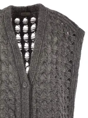 Herno Long Sleeveless Cardigan