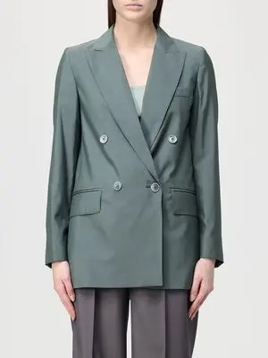 Max Mara Wool And Silk Blazer - Green