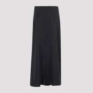Giorgio Armani Longline Wool Wrap Skirt - Multicolor