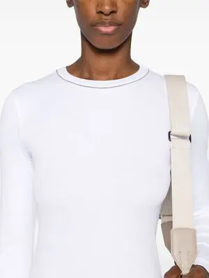 Brunello Cucinelli Beaded Trim Pullover - Multicolor