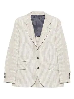 Brunello Cucinelli Deconstructed Blazer - Multicolor