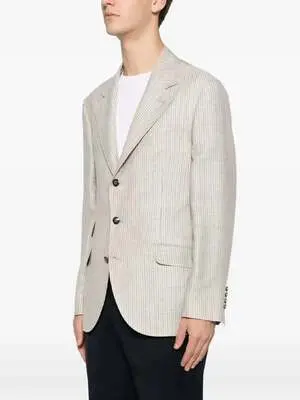 Brunello Cucinelli Deconstructed Blazer - Multicolor
