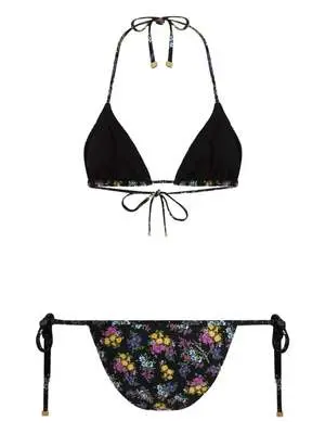 Dolce & Gabbana Floral Print Bikini Set - Multicolor