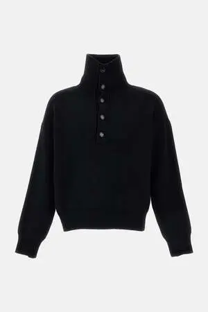 AMI Paris Button Detailed Knitwear - Multicolor