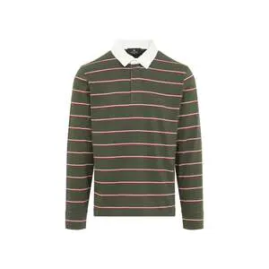 Etro L/s Striped Polo