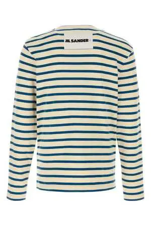 JIL SANDER Embroidered Cotton T-shirt
