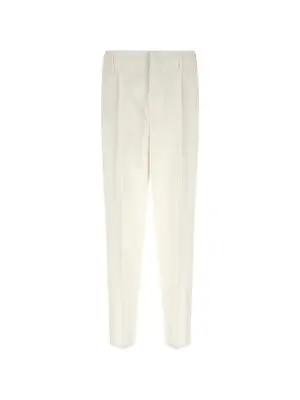 Brunello Cucinelli Cotton Trousers - Multicolor