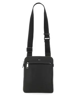 BOSS Borsa A Tracolla Con Logo - Black