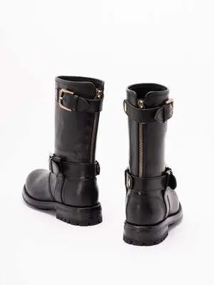 Dolce & Gabbana Biker Boots - Multicolor