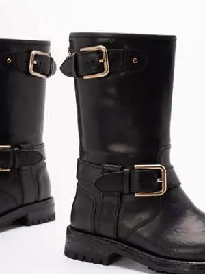 Dolce & Gabbana Biker Boots - Multicolor