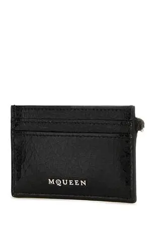 Alexander McQueen Leather Card Holder
