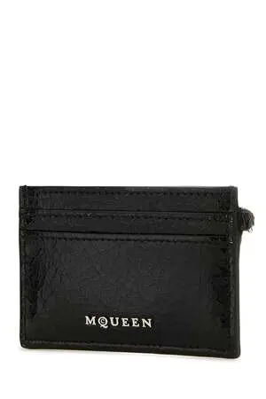Alexander McQueen Leather Card Holder