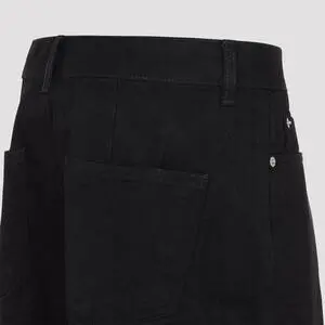 Rick Owens Cutoff Jeans - Black